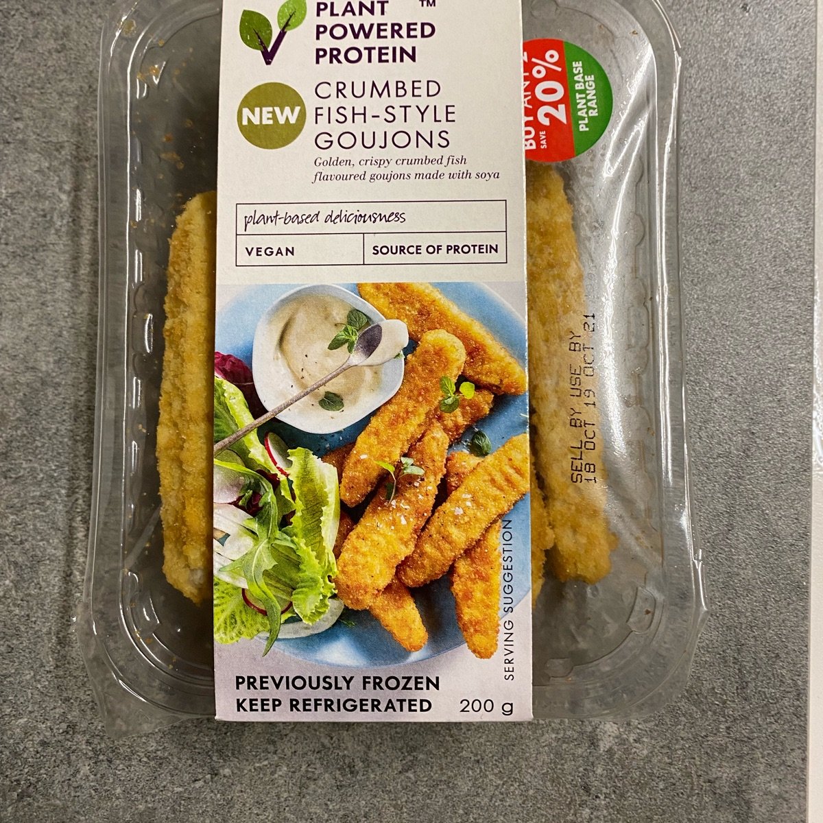 Crumbed fish-style goujons from Woolworths Food - Vegan Product Reviews ...