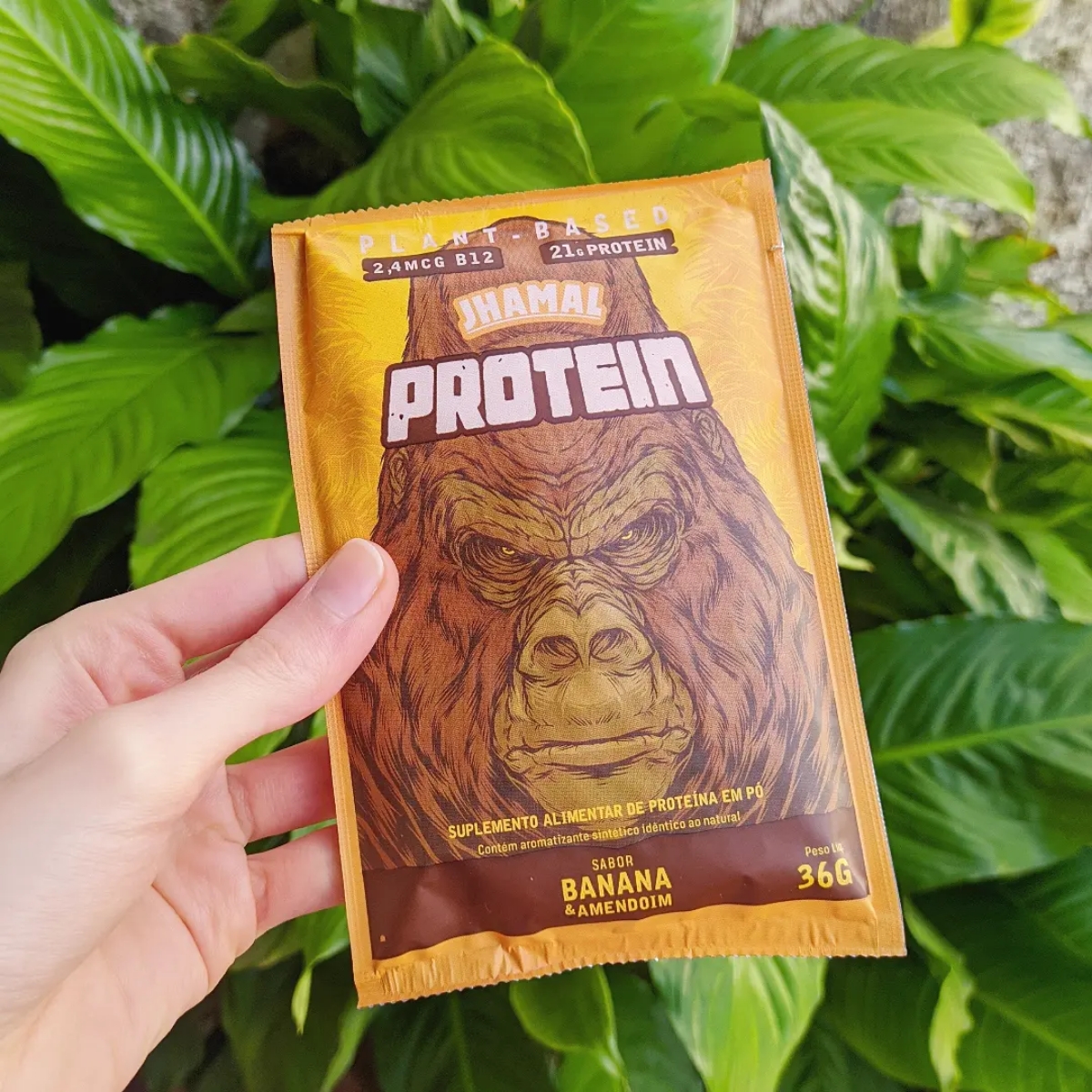 Proteína Em Pó Sabor Banana from Jhamal - Vegan Product Reviews ...