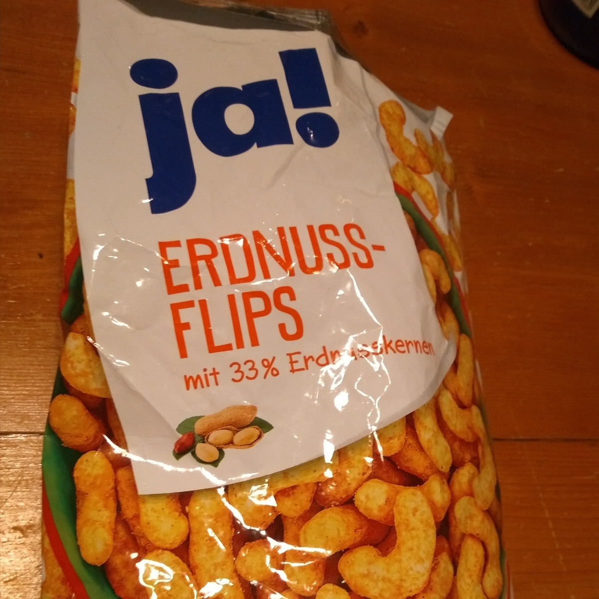 Erdnussflips from Ja! - Vegan Product Reviews & Ratings | abillion