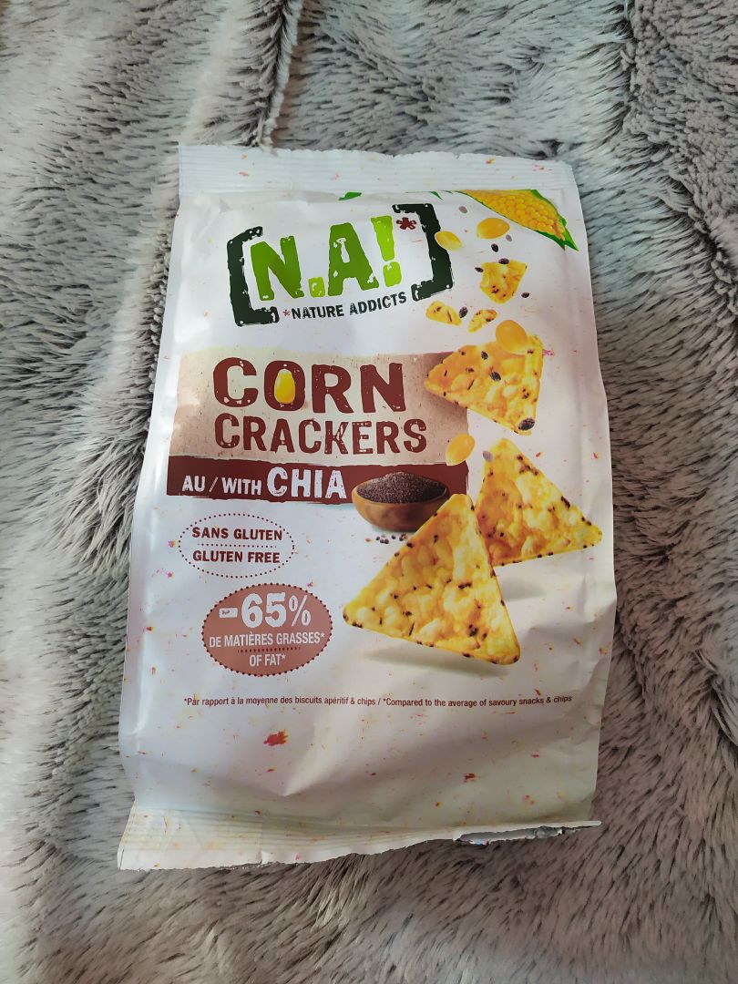 Corn crackers con chia from Nai - Vegan Product Reviews & Ratings ...
