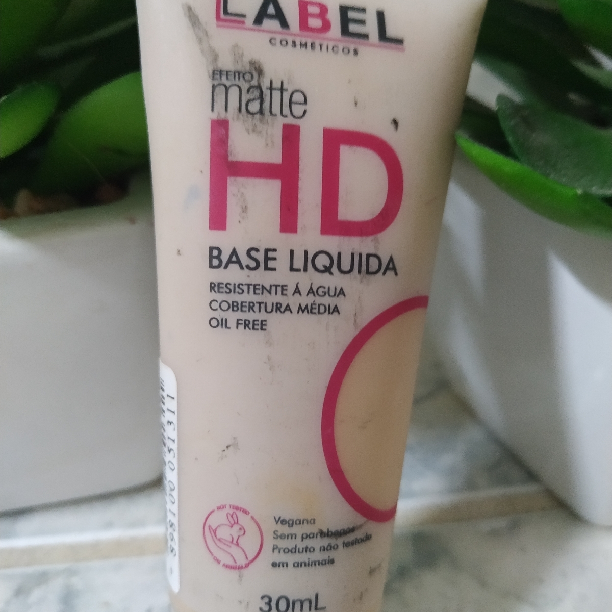 Base líquida label from Base facial label - Vegan Product Reviews ...