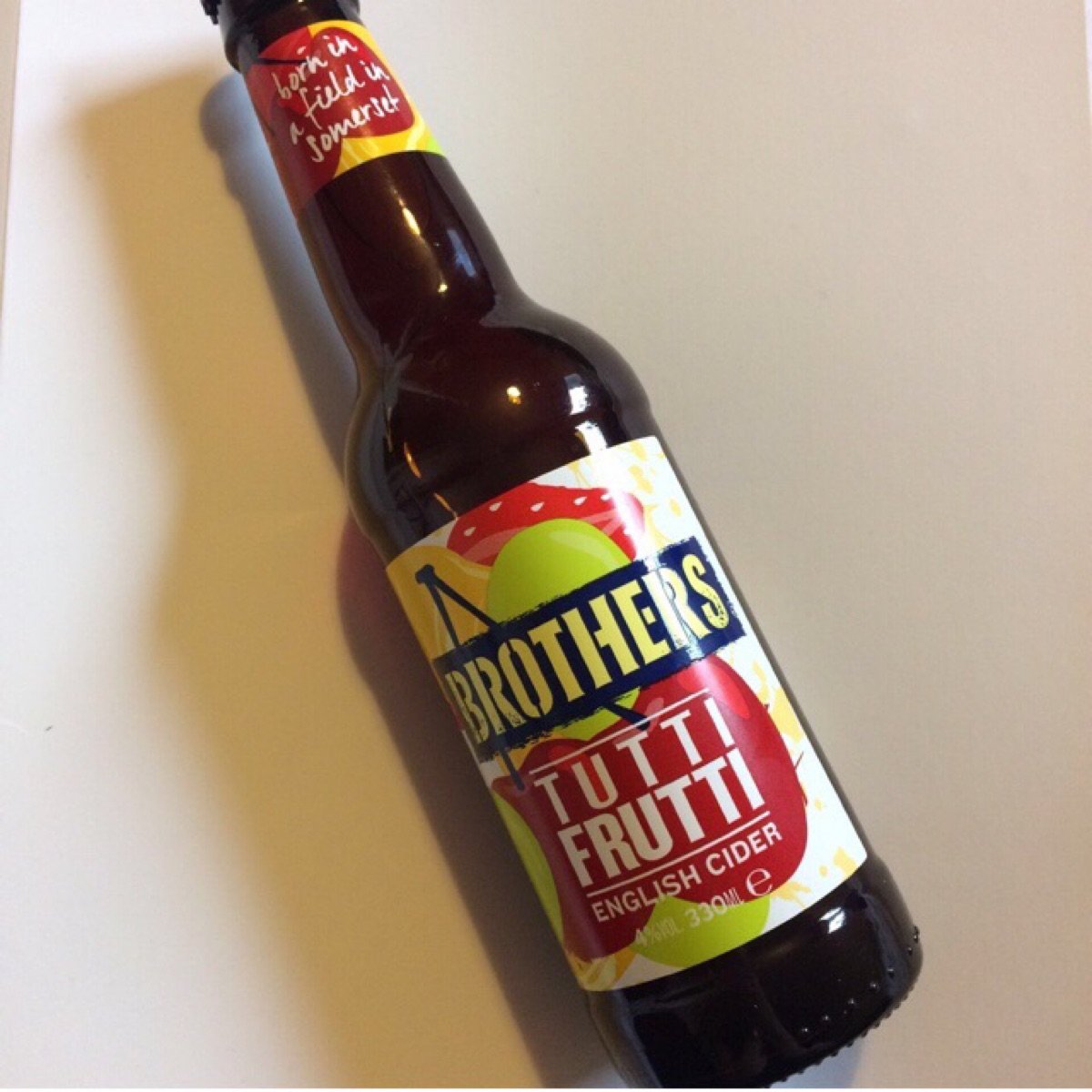 Tutti Frutti English Cider from Brothers - Vegan Product Reviews ...