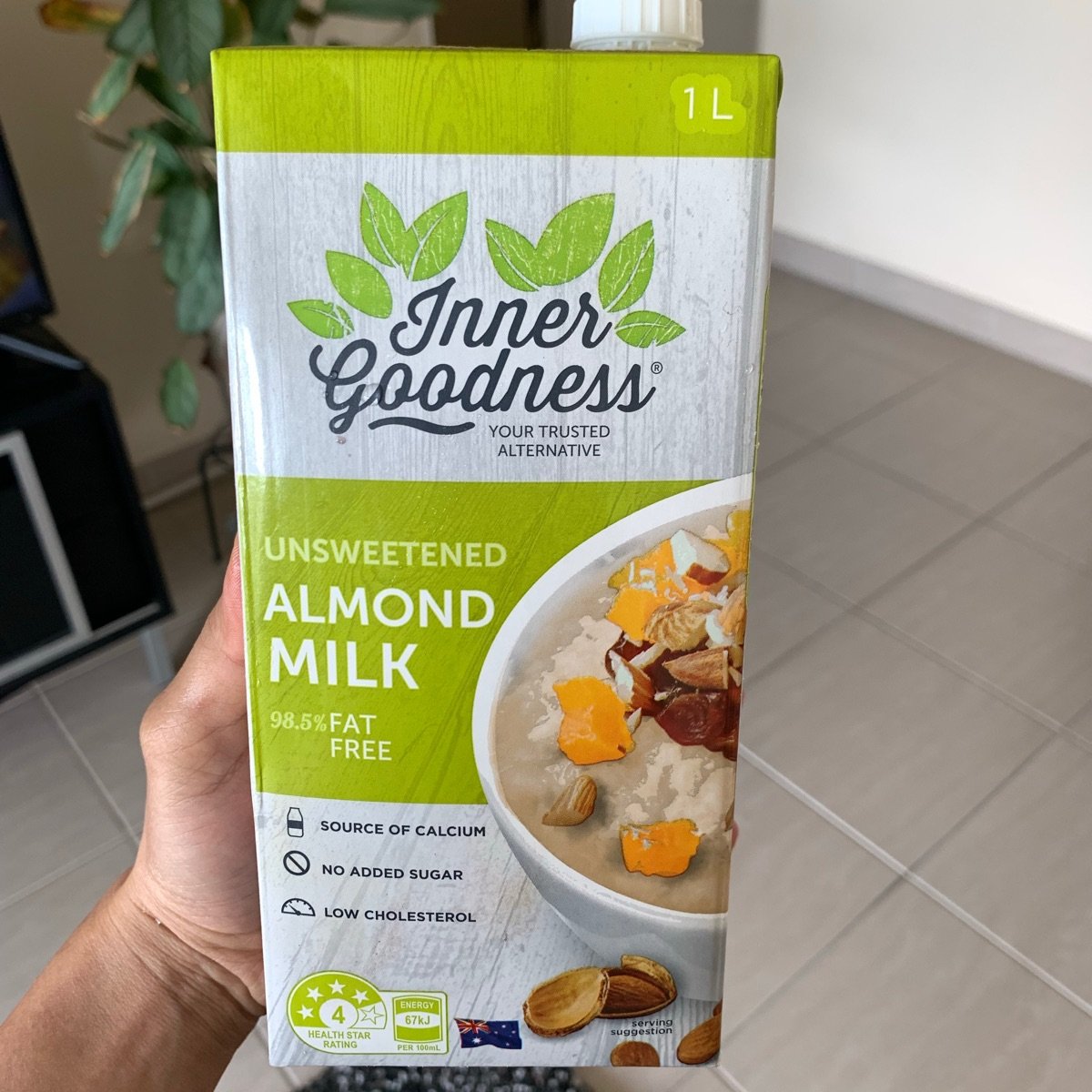 Unsweetened Almond Milk from Inner Goodness - Vegan Product Reviews ...