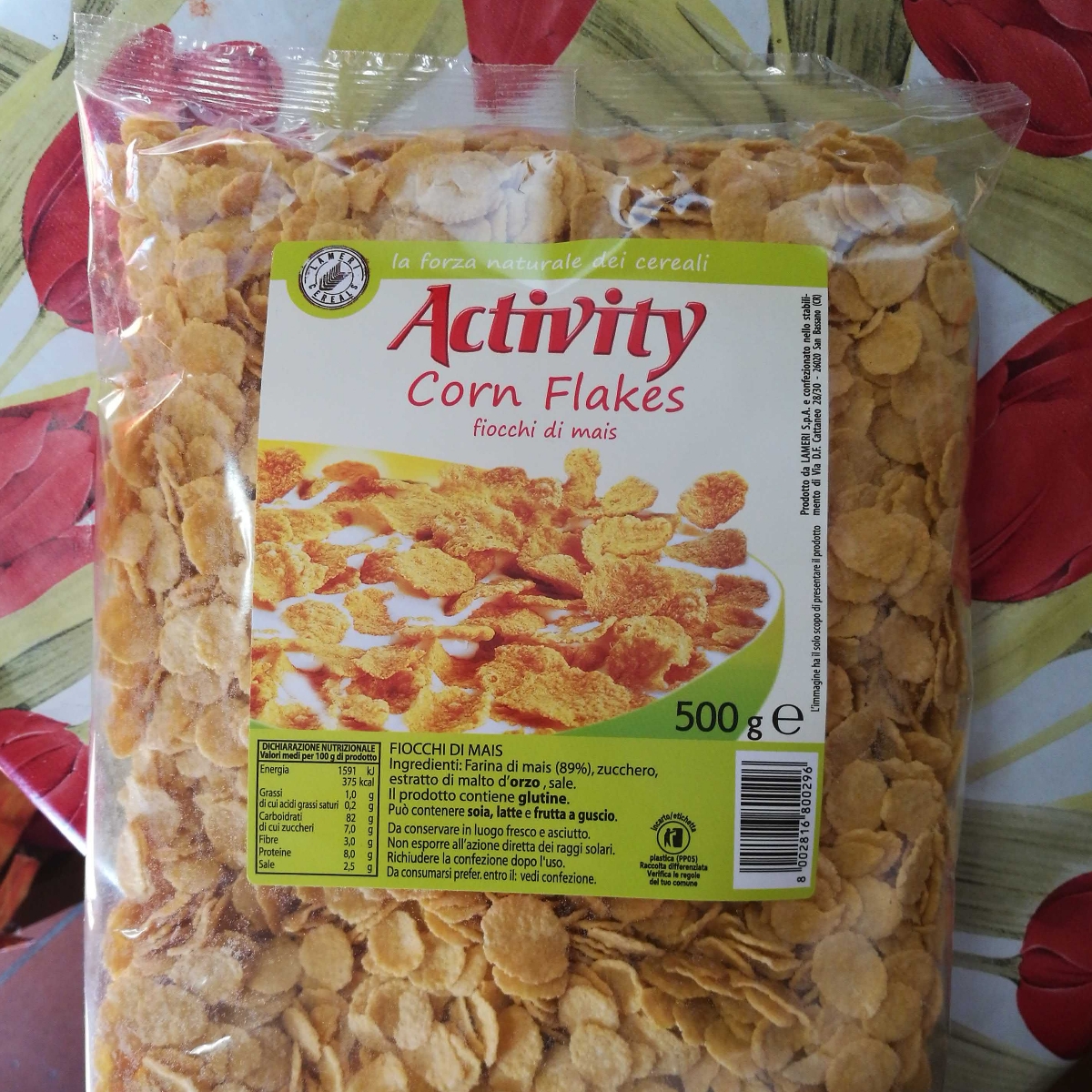 Activity Corn flakes from Lameri - Vegan Product Reviews & Ratings | abillion