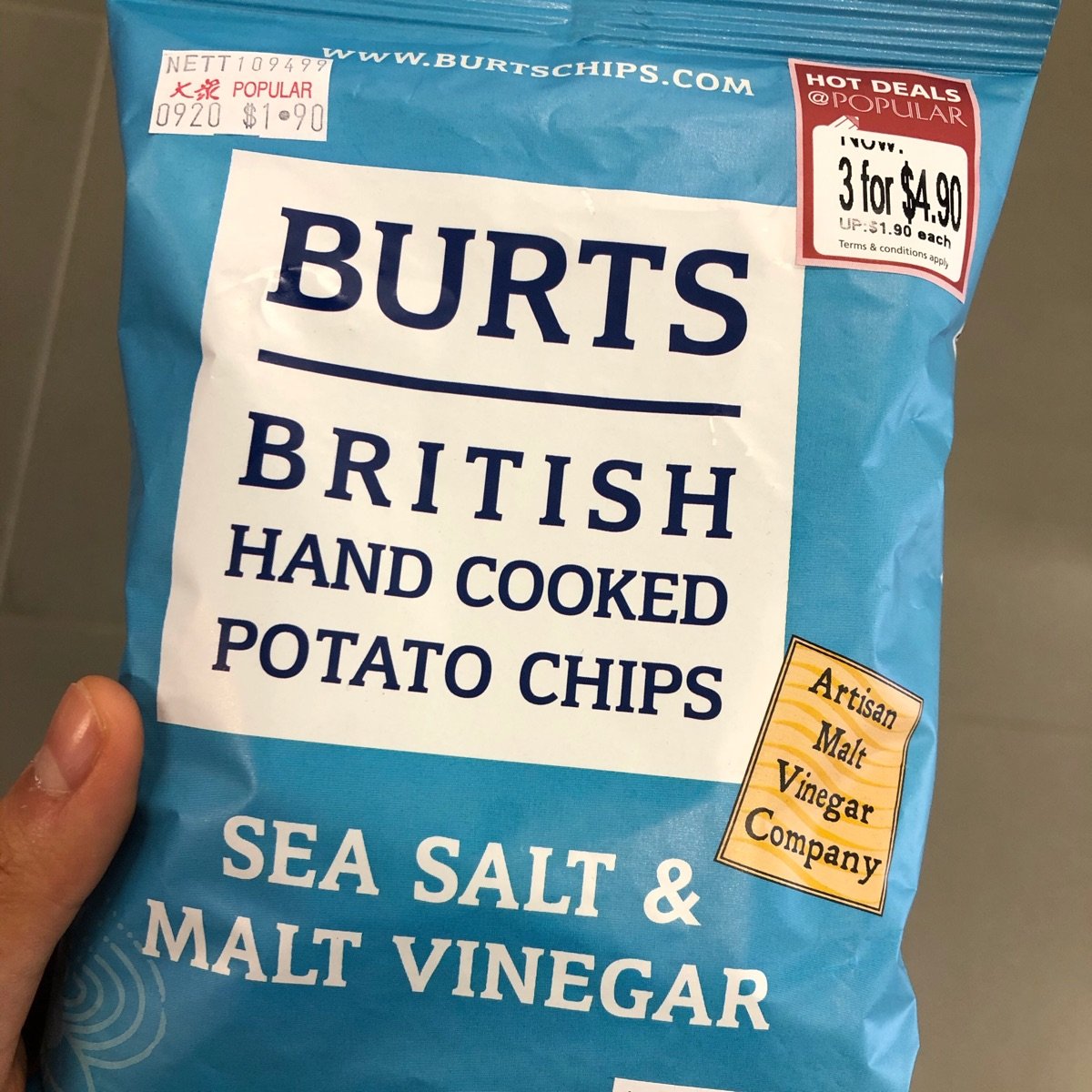 Burts Sea Salt And Malt Vinegar Reviews | abillion Burts Sea Salt And Malt Vinegar Reviews | abillion