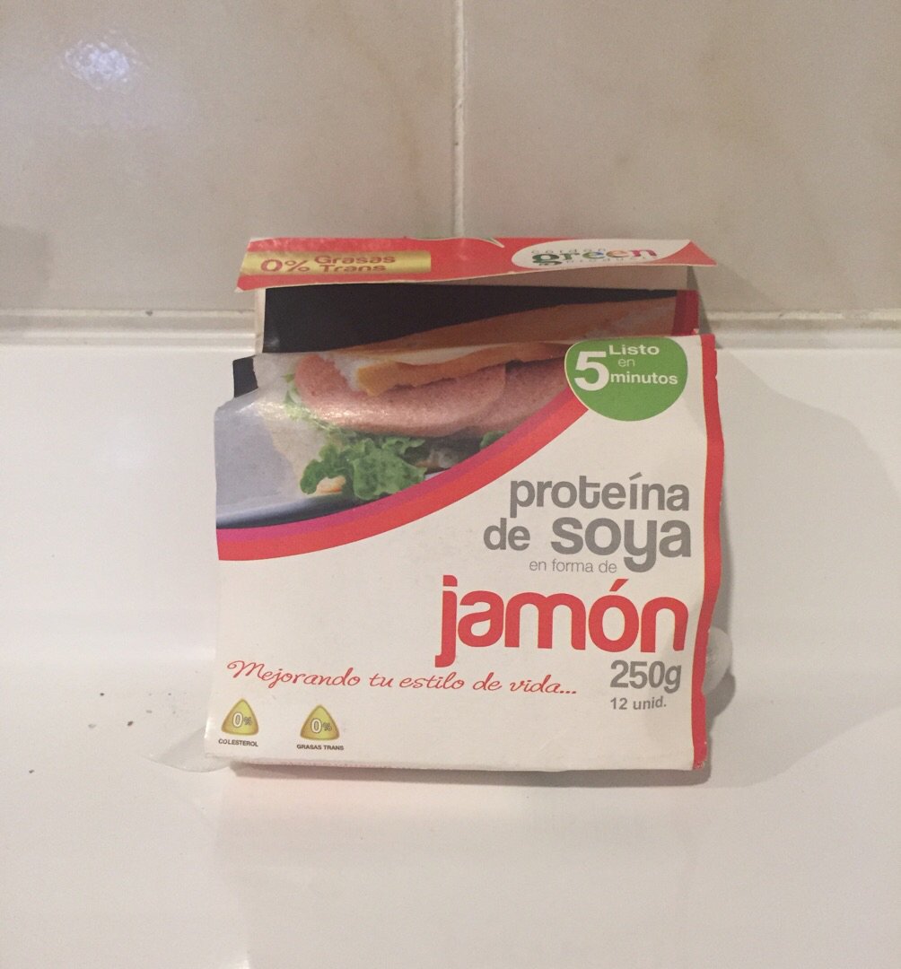 Proteina De Soya - Jamón from Cordon Green - Vegan Product Reviews ...