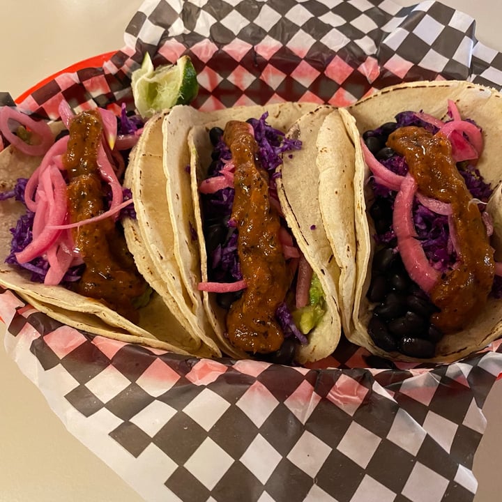 Old Country Market Cafe Coombs, Canada Vegetarian Tres Tacos (without ...