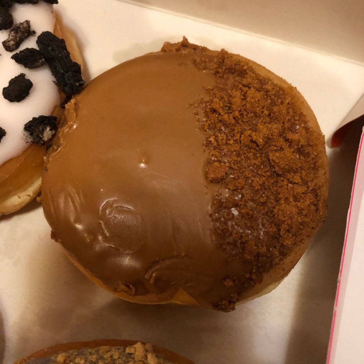 Lotus Biscoff Cookie Crunch at Dunkin' Donuts, Vienna - Vegan Dish ...