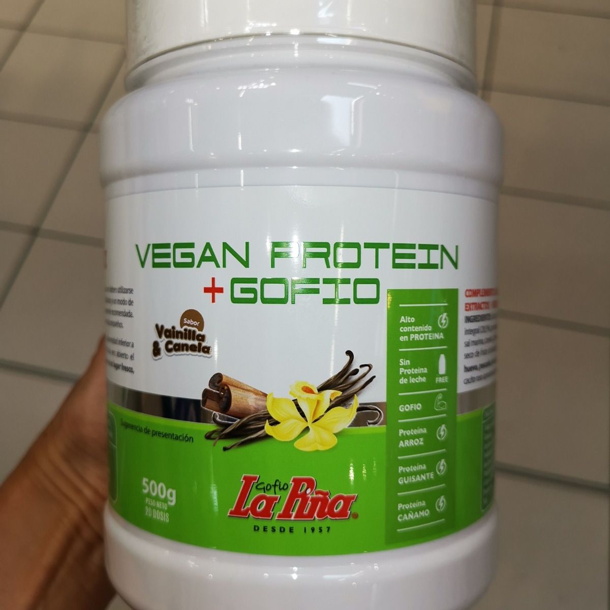 Proteína + Gofio from La piña - Vegan Product Reviews & Ratings | abillion