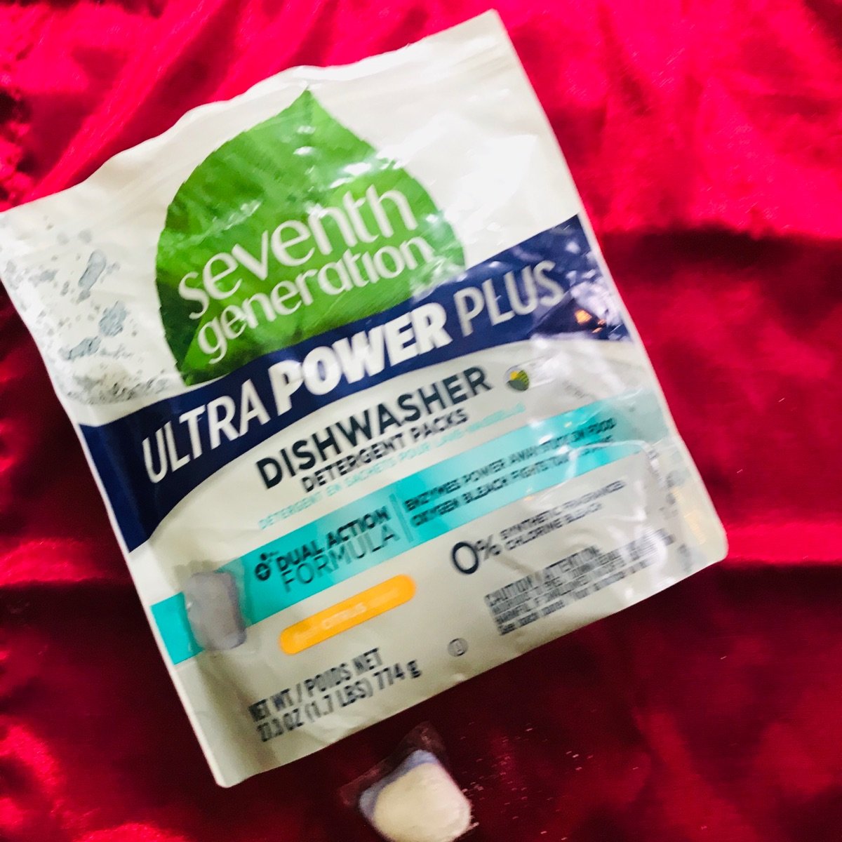 Laundry Detergent Packs Ultra Power Plus from Seventh Generation ...