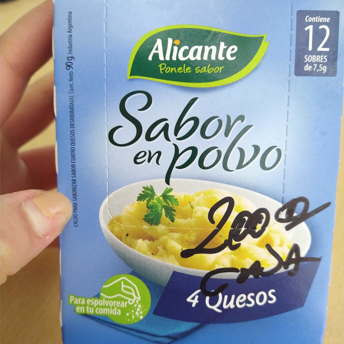 Alicante - Sabor en Polvo 4 Quesos Review | abillion