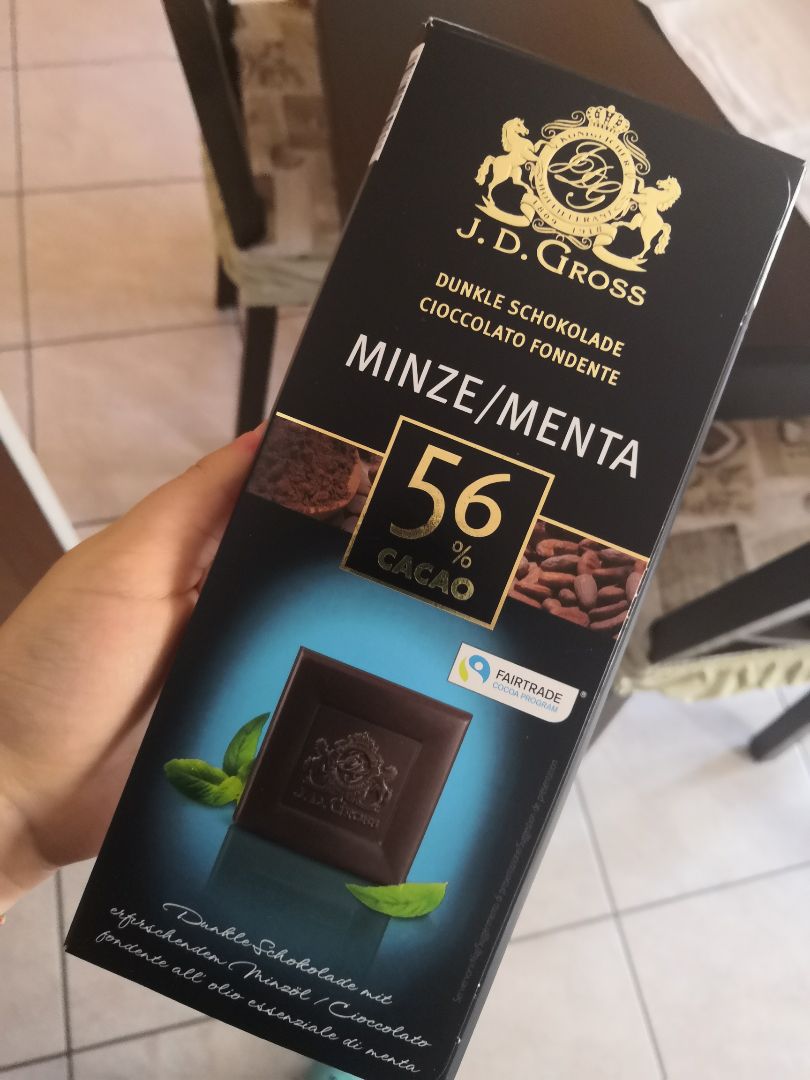 J. D. Gross Cioccolato 56% Menta Reviews | abillion