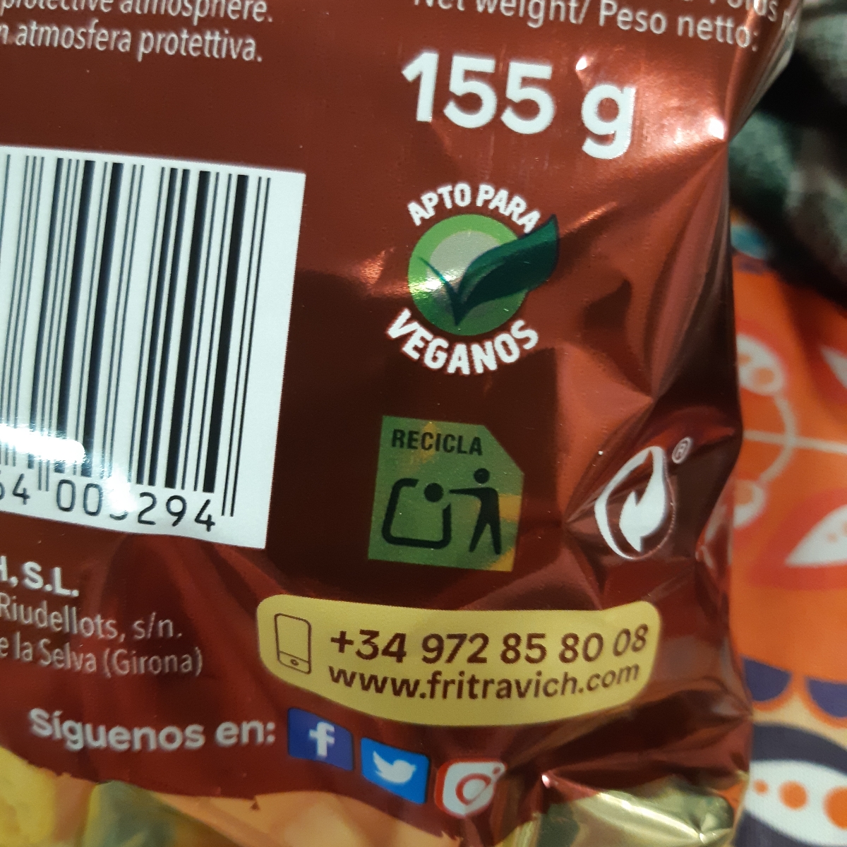 Patatas Fritas Al Jamon from Frit Ravich - Vegan Product Reviews ...