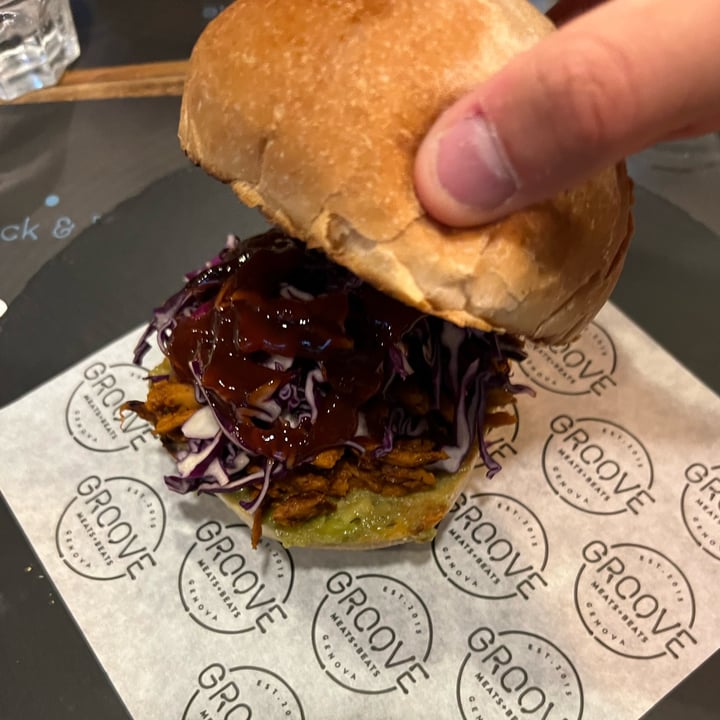 Groove Genova, Italy Pulled Veg Pork Review | abillion