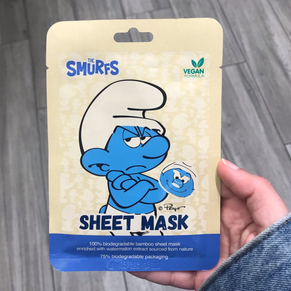 The smurfs Face mask sheet Reviews | abillion