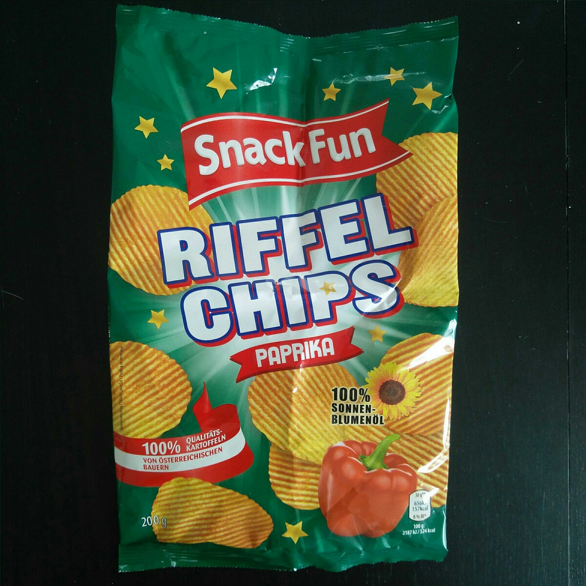 Riffel Chips Paprika from Snack Fun - Vegan Product Reviews & Ratings ...