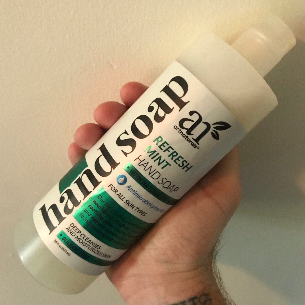 Refresh mint hand soap from Art Naturals - Vegan Product Reviews ...