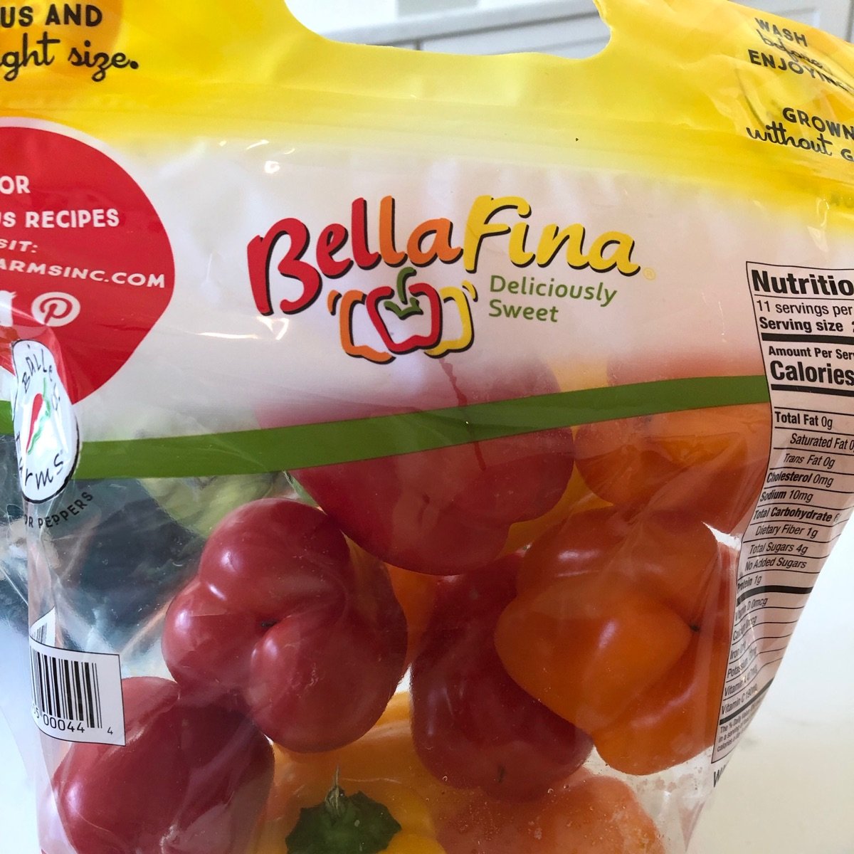 Baby bell peppers from Bella fina - Vegan Product Reviews & Ratings ...
