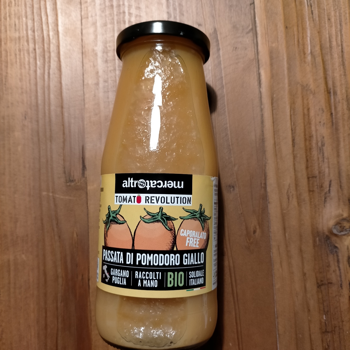 Passata di Pomodoro Giallo from Altro mercato - Vegan Product Reviews ...