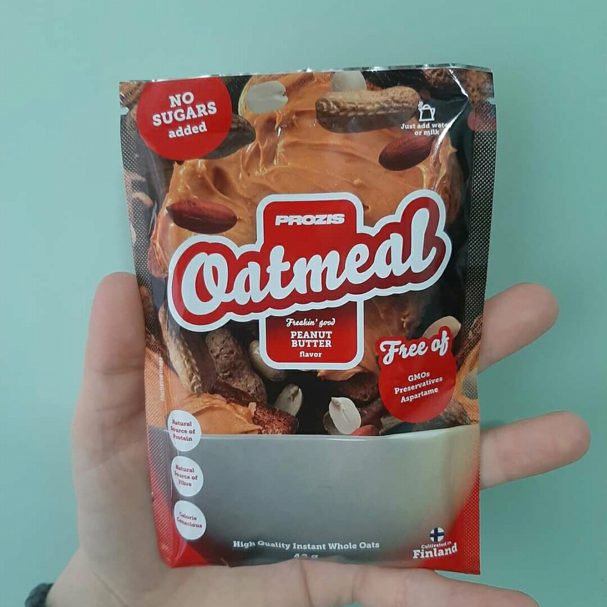 Oatmeal Peanut butter from Prozis - Vegan Product Reviews & Ratings ...