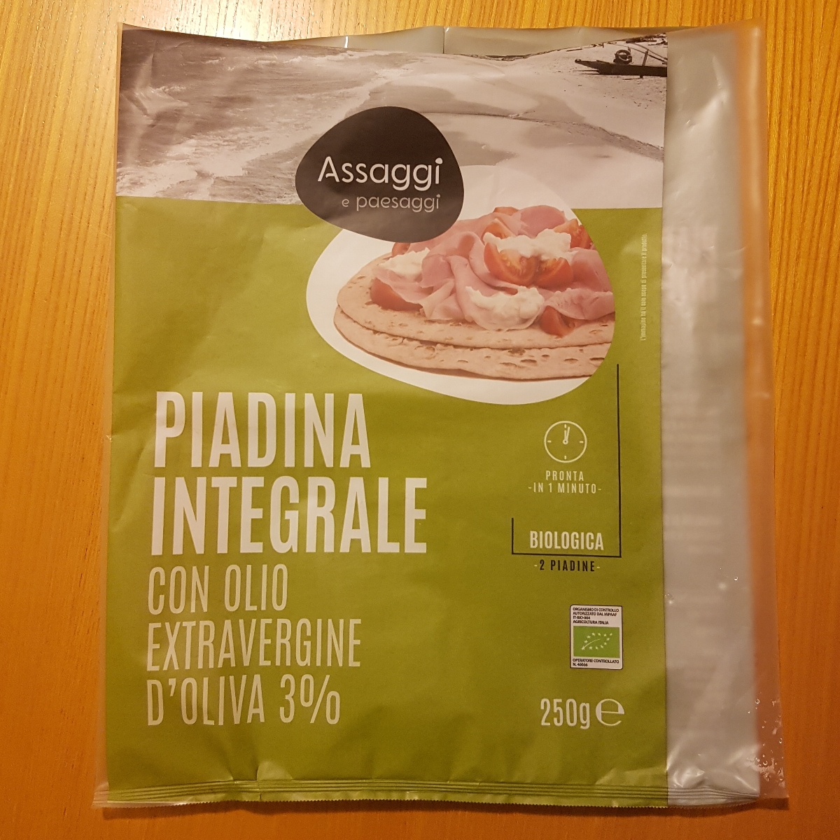 Piadina Integrale Con Olio Extravergine D'oliva from Assaggi e paesaggi ...