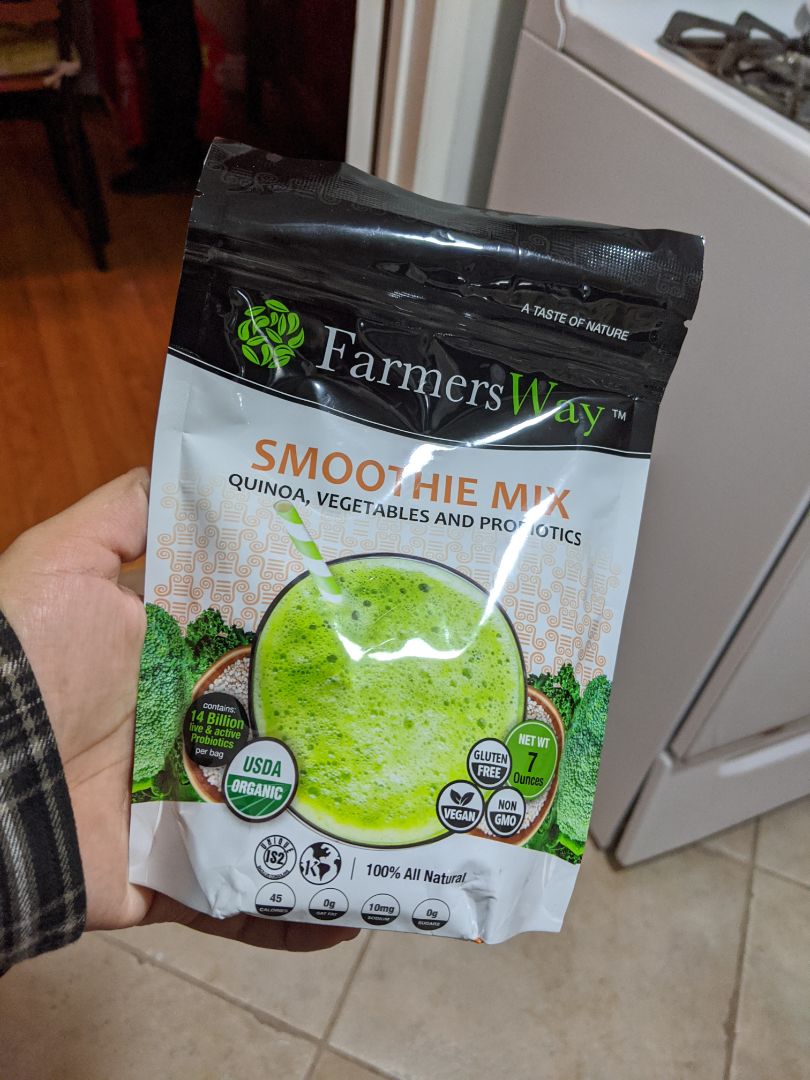Smoothie Mix from Farmers way - Vegan Product Reviews & Ratings | abillion