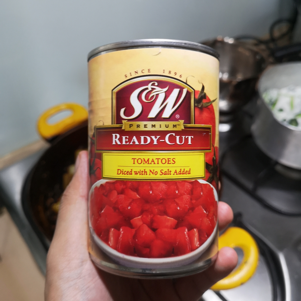 Ready-Cut Tomatoes from S&W - Vegan Product Reviews & Ratings | abillion