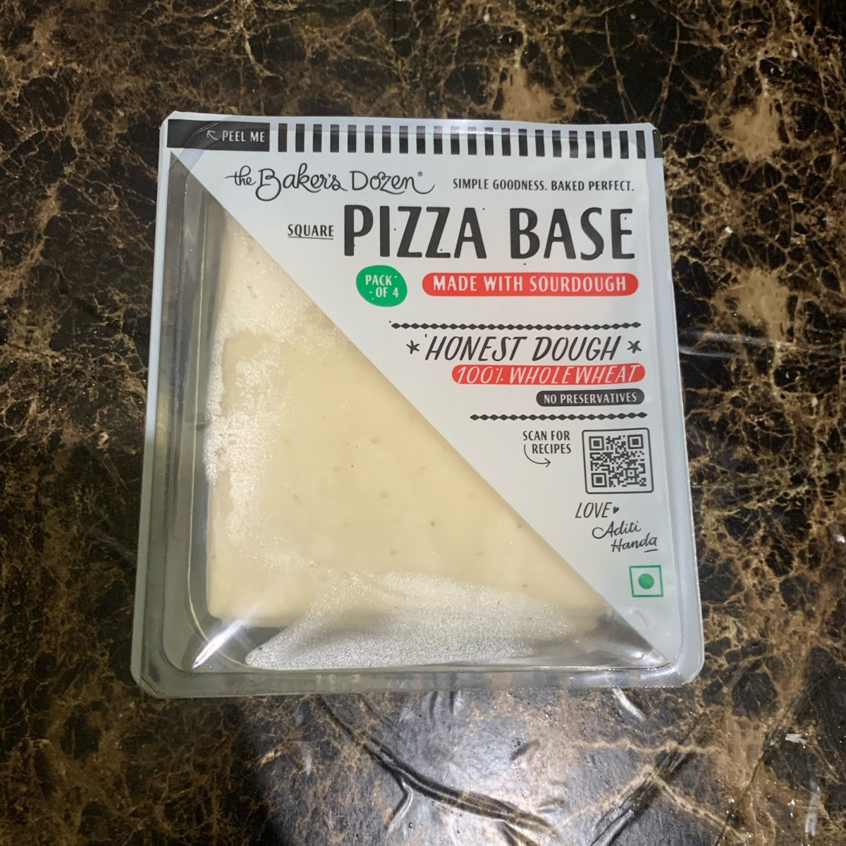 Square Pizza Base from The Baker's Dozen - Vegan Product Reviews ...