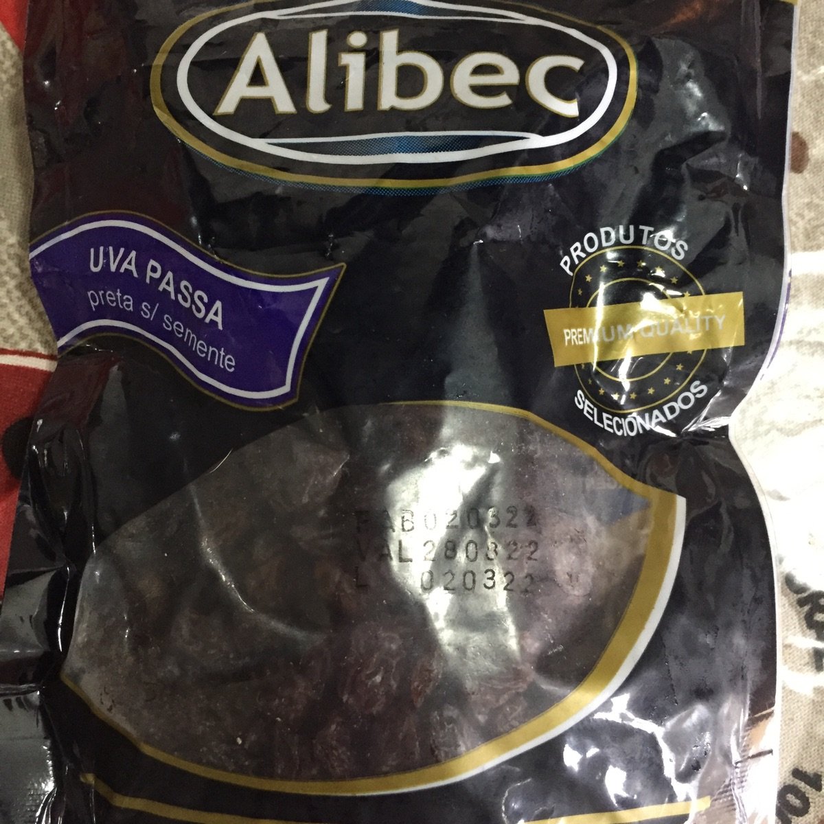 Uva passa from alibec - Vegan Product Reviews & Ratings | abillion