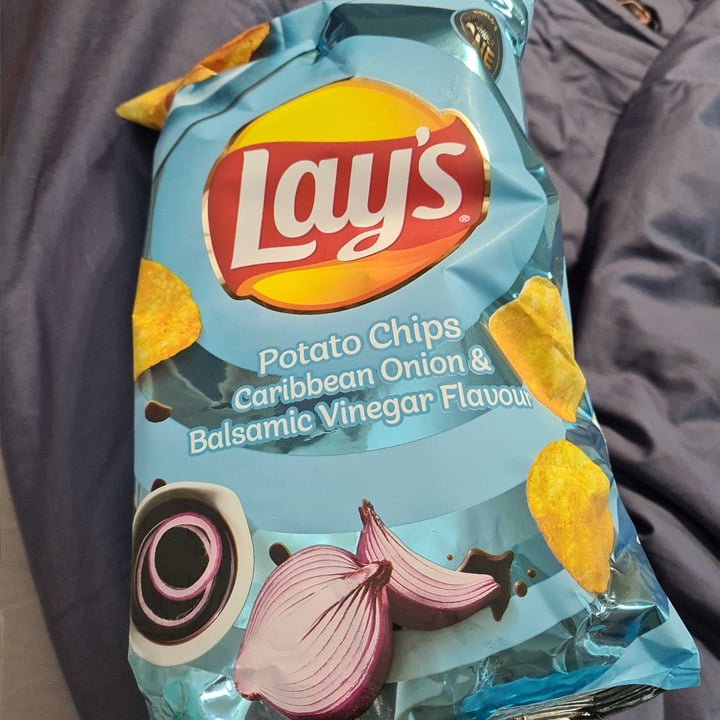Lay's Potato Chips Caribbean Onion and Balsamic Vinegar Flavour Review ...