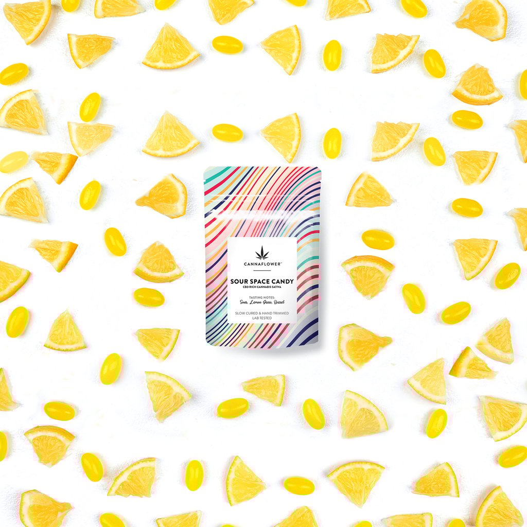 Sour Space Candy CBD Hemp Flower Strain | Cannaflower