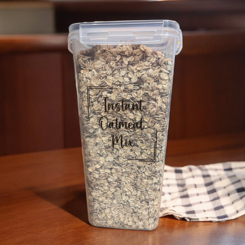 Instant Oatmeal Pantry Mix - This Old Baker