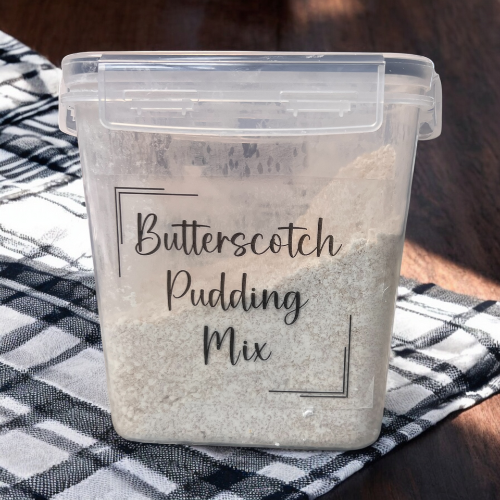 Butterscotch Pudding Mix - This Old Baker