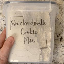 Snickerdoodle Cookie Mix - This Old Baker