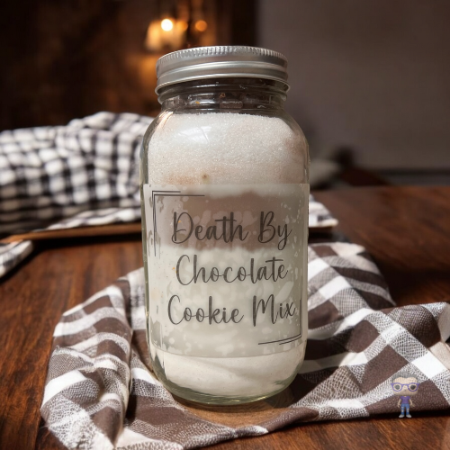 Death By Chocolate Mason Jar Cookies - This Old Baker