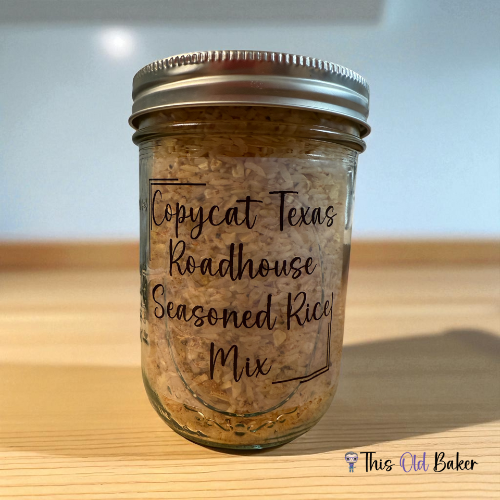 Copycat Texas Roadhouse Seasoned Rice Mix - This Old Baker