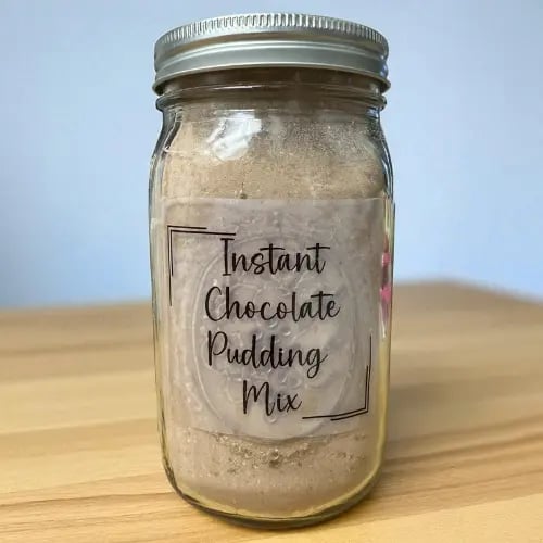 Instant Chocolate Pudding Mix - This Old Baker