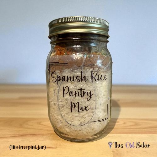 Spanish Rice Pantry Mix - This Old Baker