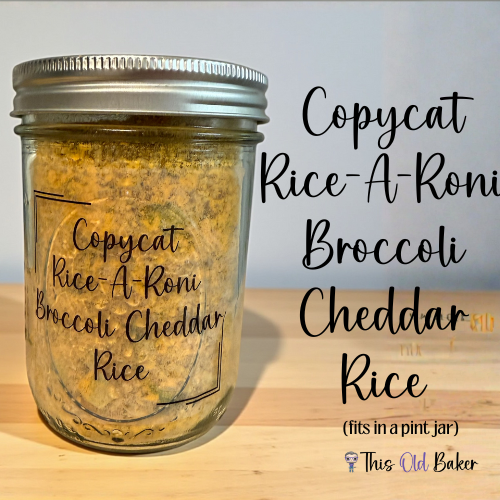 Copycat Rice-A-Roni Broccoli Cheddar Rice - This Old Baker
