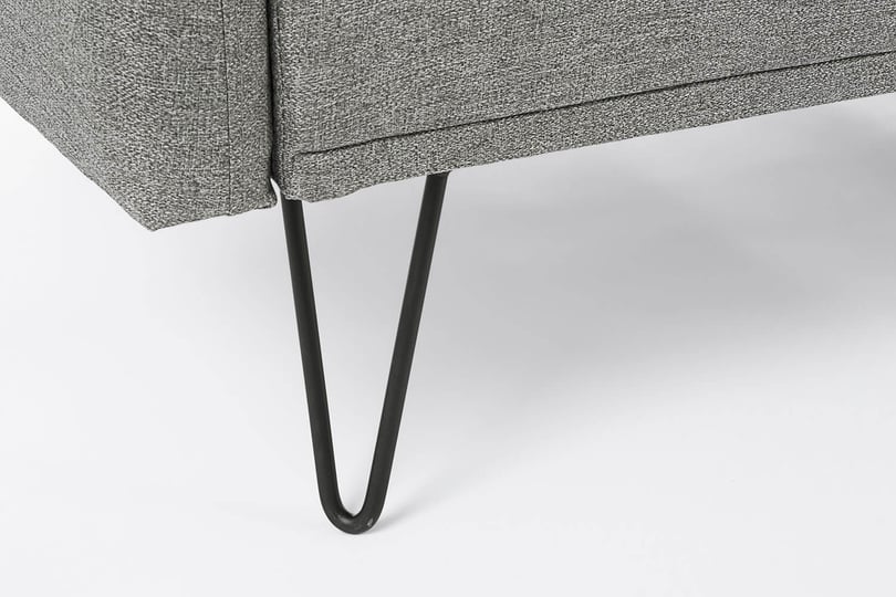 Rozkládací pohovka bridjet 180 cm šedá – muzza.cz