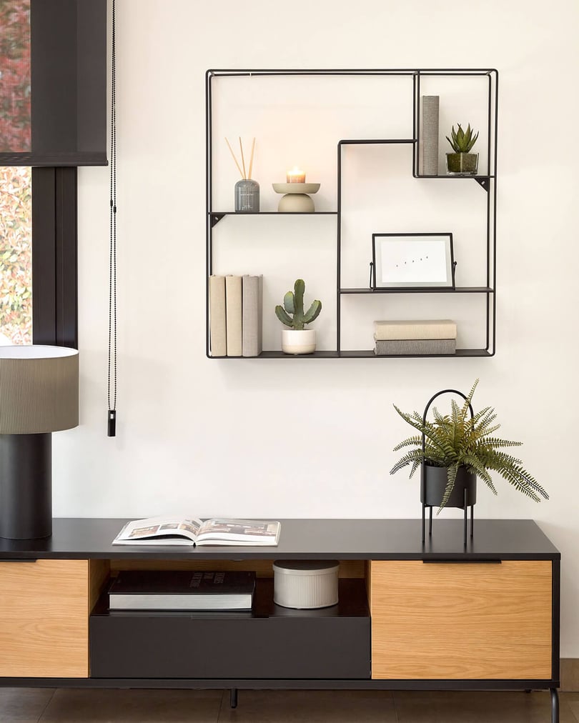 Kovová police linso černá – muzza.cz