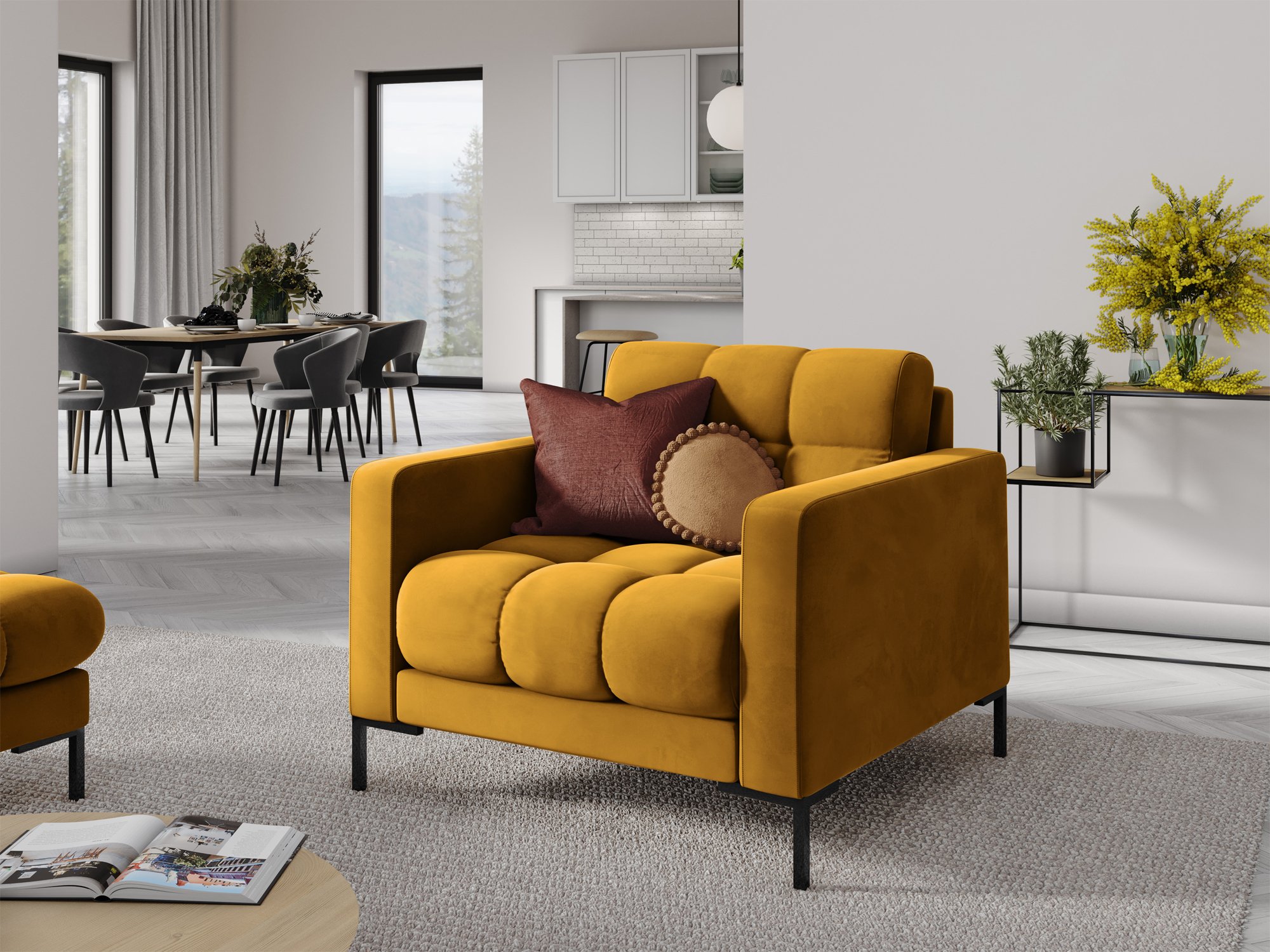 KŘESLO SÁRA SAMET OKR – muzza.cz