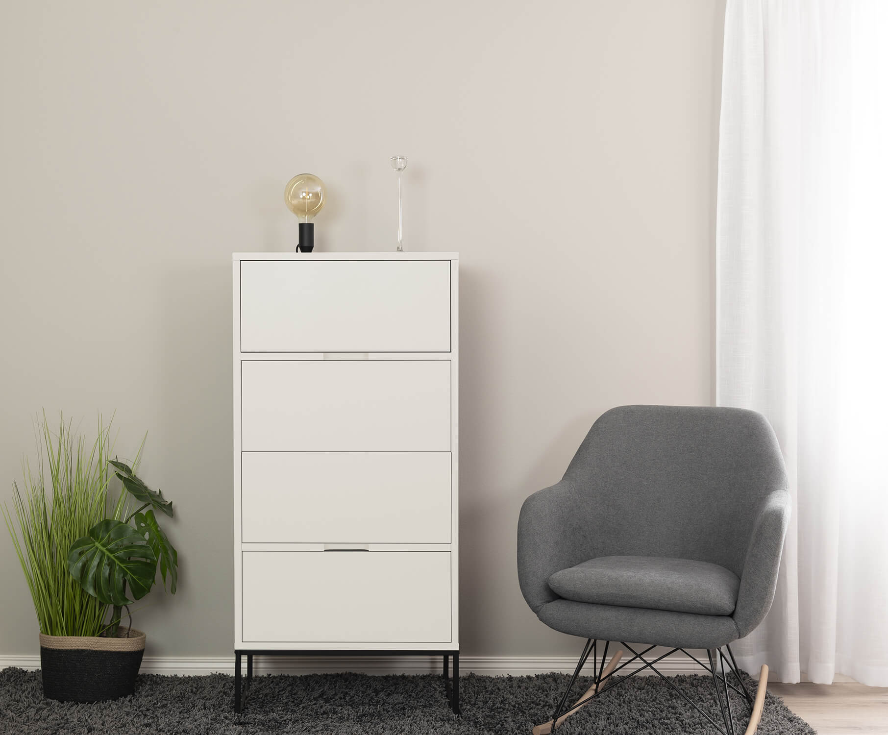 Jídelní stůl pili 140 x 90 cm bílý – muzza.cz