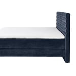 BOXSPRING POSTEL OLIVER 200 X 200 MODRÁ – muzza.cz