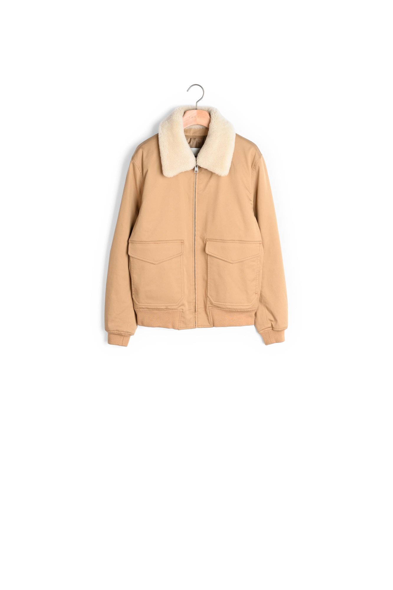 Cotton aviator jacket