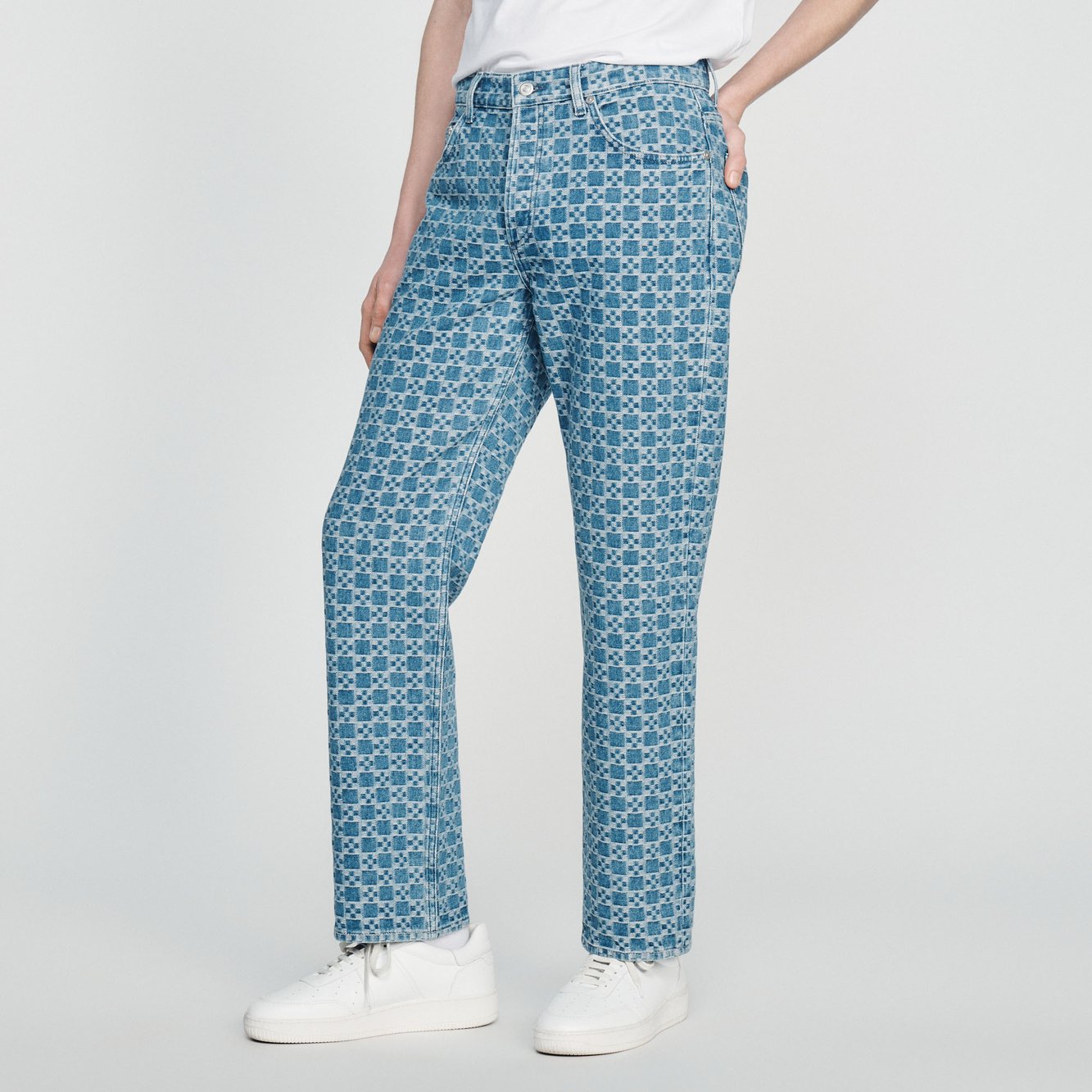 Square Cross straight-leg jeans