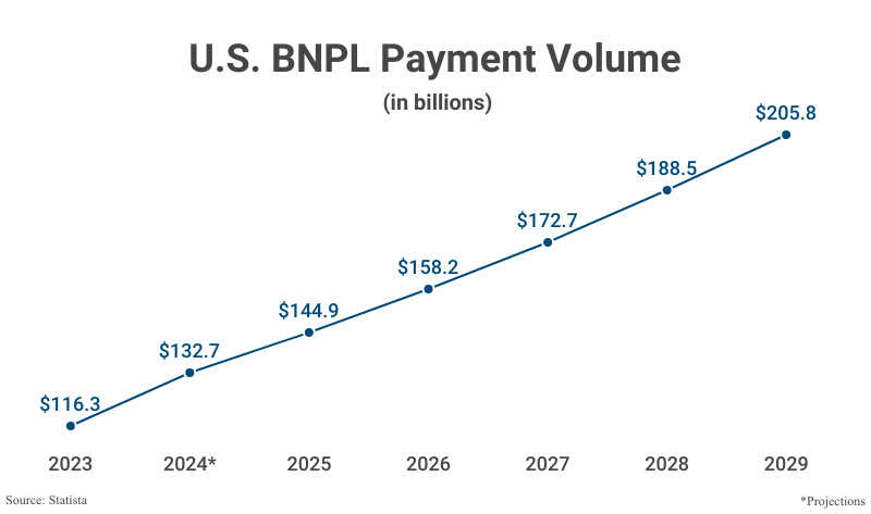 Buy Now Pay Later Statistics (2024): Market Share & Trends