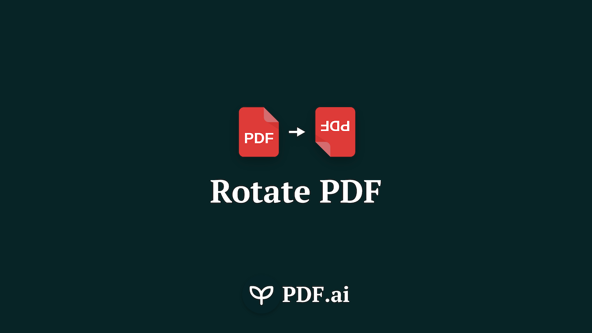 Free PDF Page Rotator - Rotate Individual or All Pages
