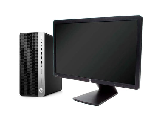 HP EliteDesk 800 G4 TWR + 23" HP Z23i Monitor (Quality Silver) PC ...