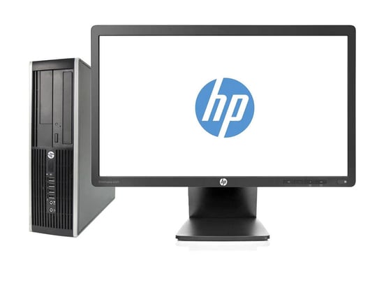 HP Compaq 8100 Elite SFF + 20,1" HP EliteDisplay E201 Monitor PC szett ...
